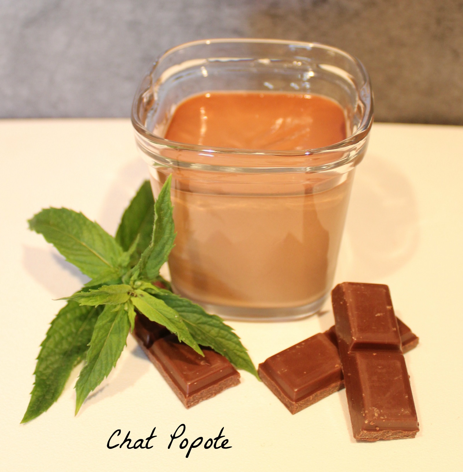 Crèmes chocolat/menthe (à la Multi Délices)