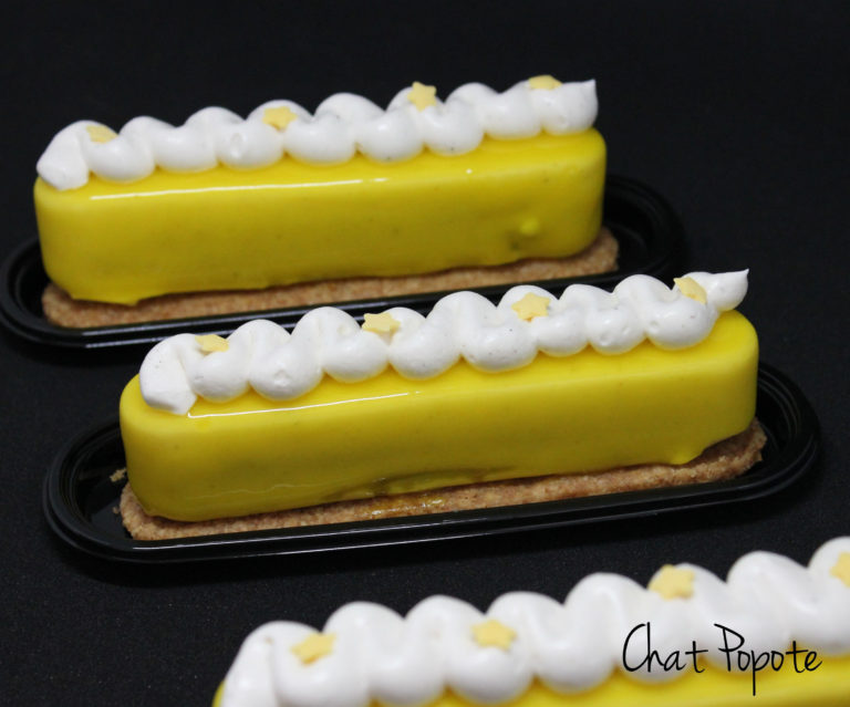 Fashion Eclairs Limoncello, amande et caramel