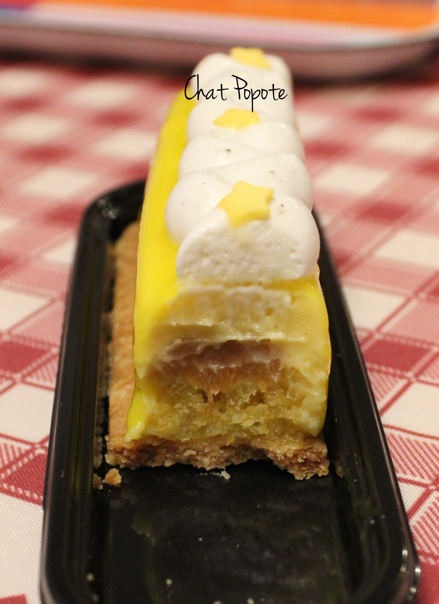 Fashion Eclairs Limoncello, amande et caramel